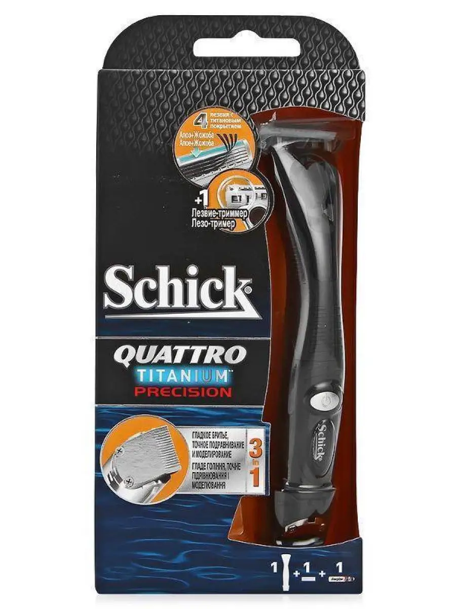 Schick Quattro Titanium Trimmer